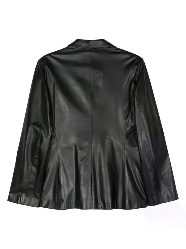 A.N.G.E.L.O. VINTAGE CULT 2000s Peak-lapels Leather Jacket