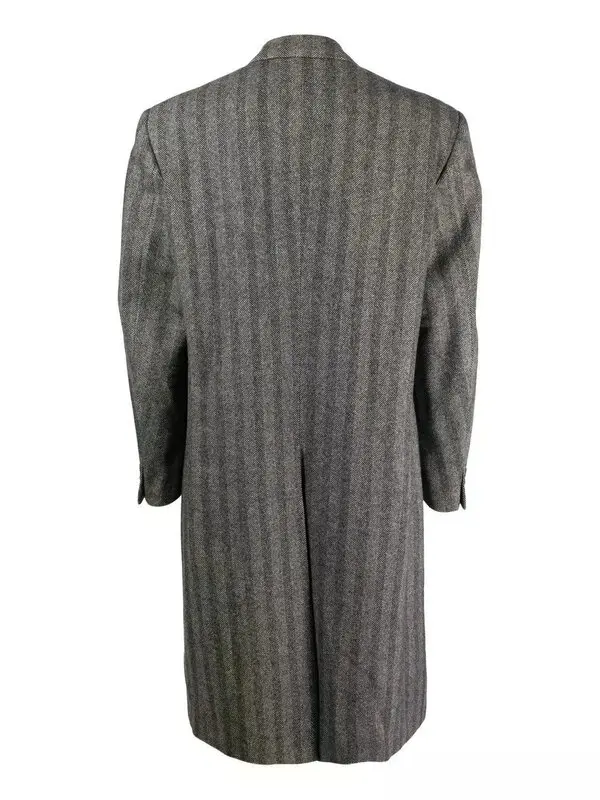 A.N.G.E.L.O. VINTAGE CULT 2000s Double-breasted Pinstriped Coat