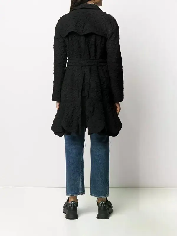 Comme Des Garçons 2000s Quilted Double-breasted Coat