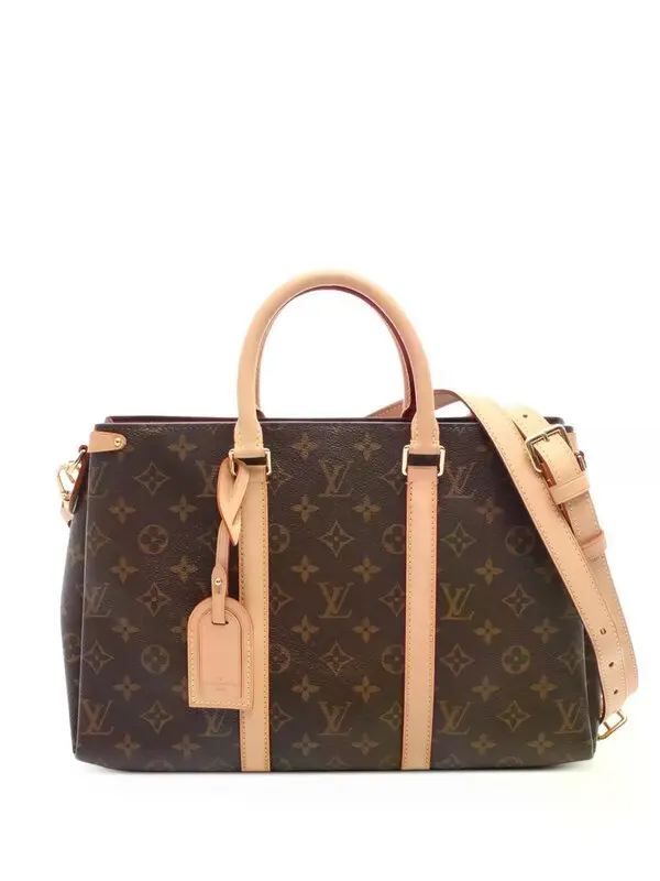 LOUIS VUITTON Monogram Soufflot Mm Satchel