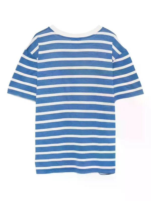 Hermès 2010s Striped T-shirt