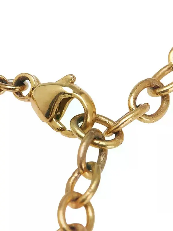 LOUIS VUITTON 2018 Plated Essential V Necklace - Gold