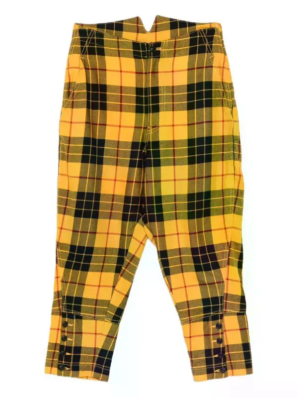 Comme Des Garçons 2010 Tartan Wool Trousers