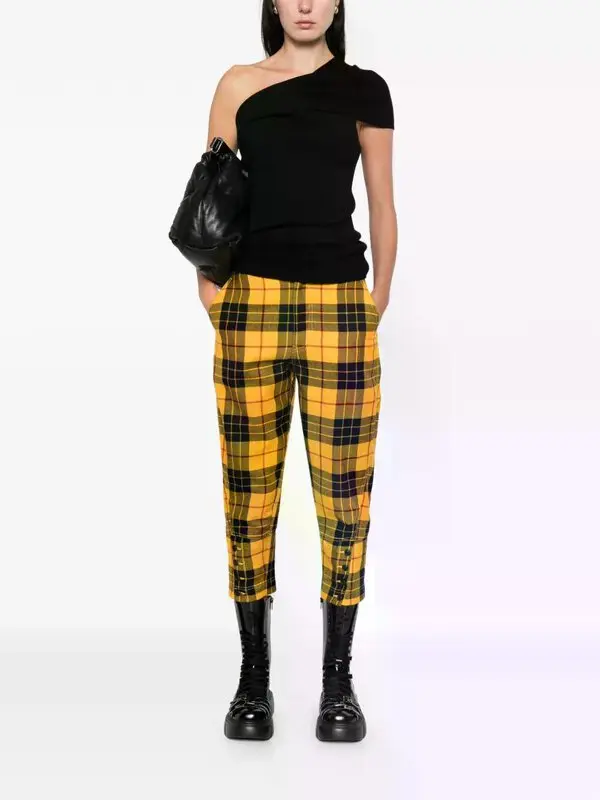 Comme Des Garçons 2010 Tartan Wool Trousers