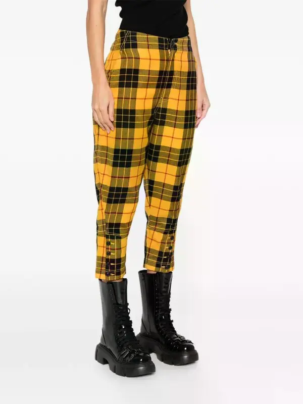 Comme Des Garçons 2010 Tartan Wool Trousers