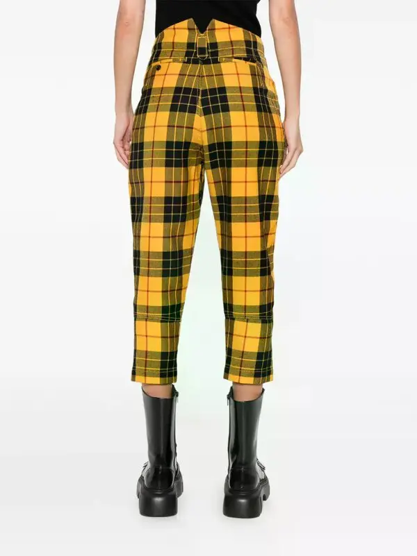 Comme Des Garçons 2010 Tartan Wool Trousers