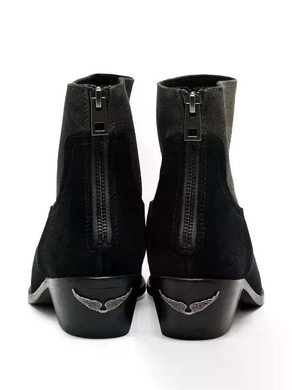 Zadig&Voltaire Suede Ankle Boots