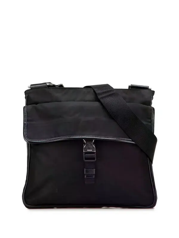 Prada Tessuto Zip Top Crossbody Bag