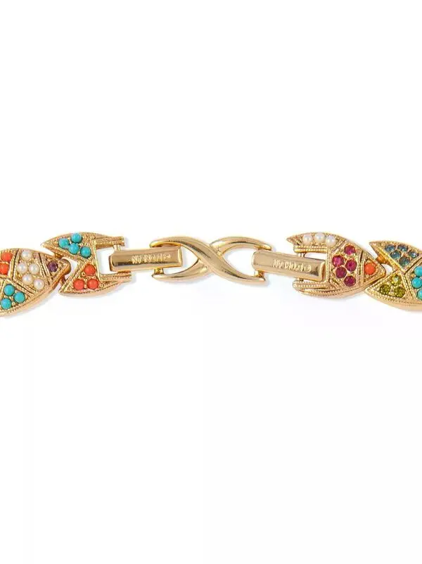 SUSAN CAPLAN 1990s D'orlan Crystal-embellished Necklace