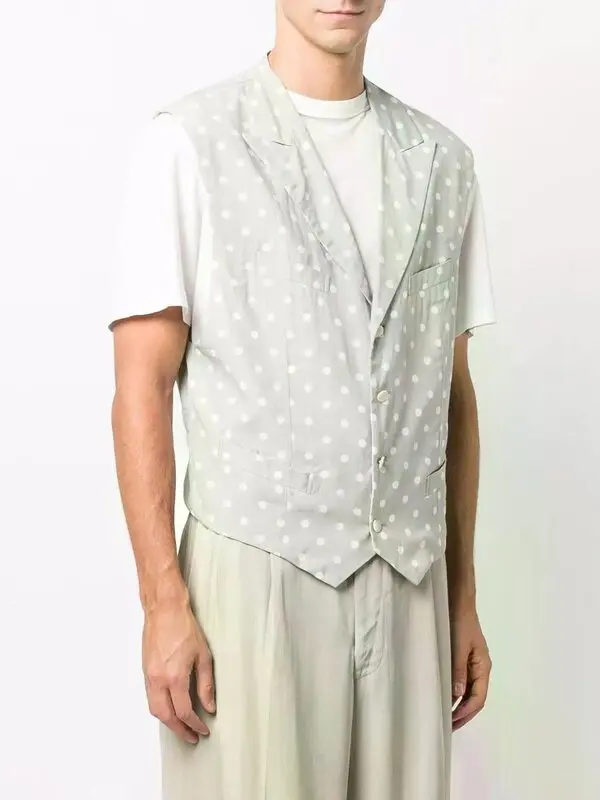 Comme Des Garçons 1990s Polka Dot Vest