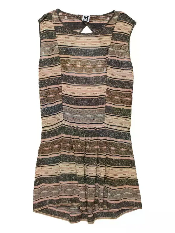 Missoni 2023 Striped Open Back Dress - Neutrals