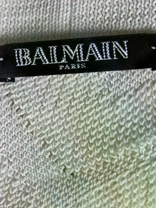 Balmain Belted Cardigan