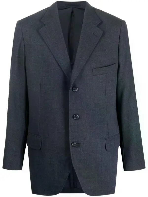 Burberry 2000s Single-breasted Wool Jacket