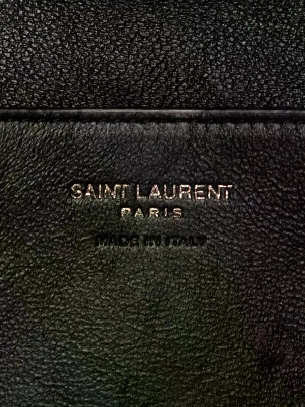 Saint Laurent Large Lambskin Cassandre Envelope Pouch