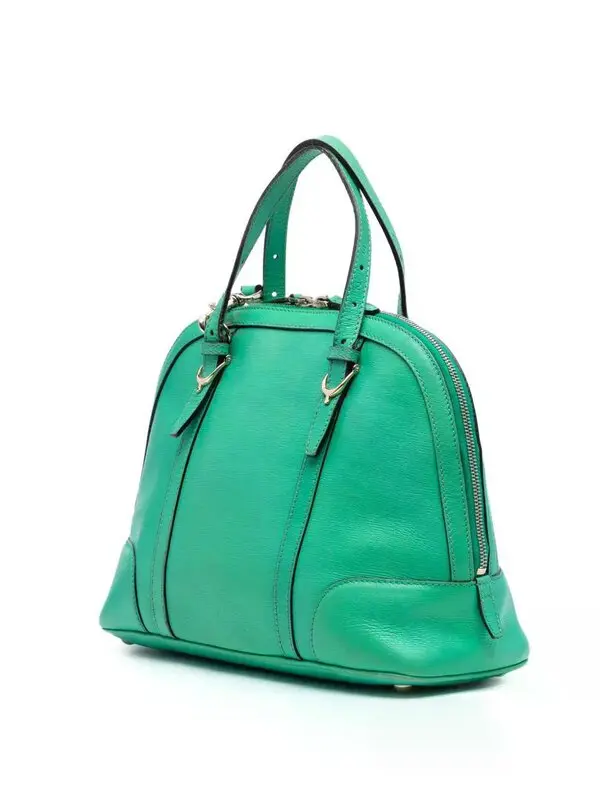 Gucci Small Leather Dome Satchel