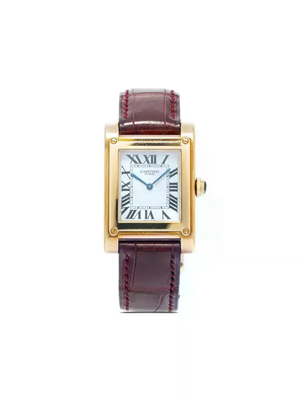 CARTIER Tank À Vis 27mm - White