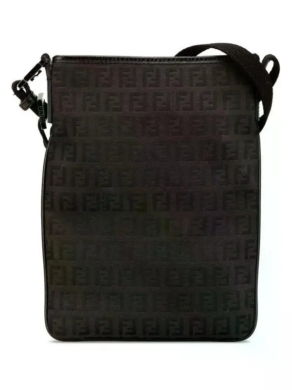 Fendi 2000-2010 Zucchino Canvas Crossbody Bag