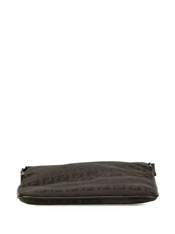 Fendi 2000-2010 Zucchino Canvas Crossbody Bag