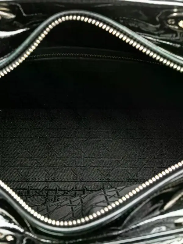 Dior 2017 Large Cannage Lady Satchel - Black