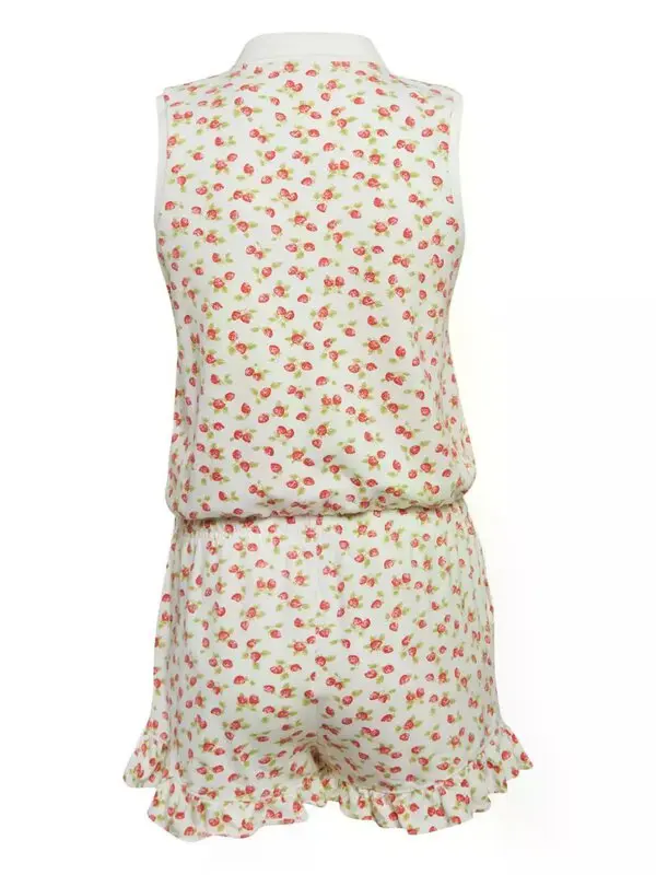 Polo Ralph Lauren Strawberry-print Playsuit