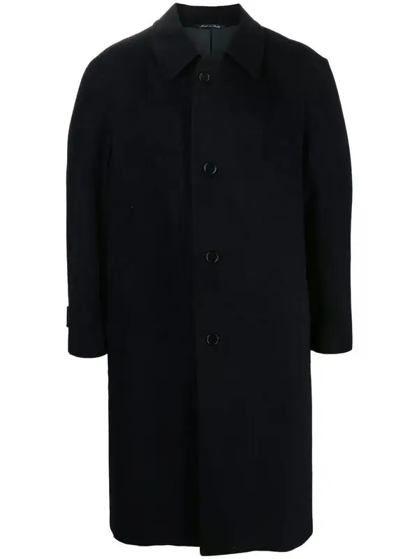 A.N.G.E.L.O. VINTAGE CULT 1980s Single-breasted Wool Coat