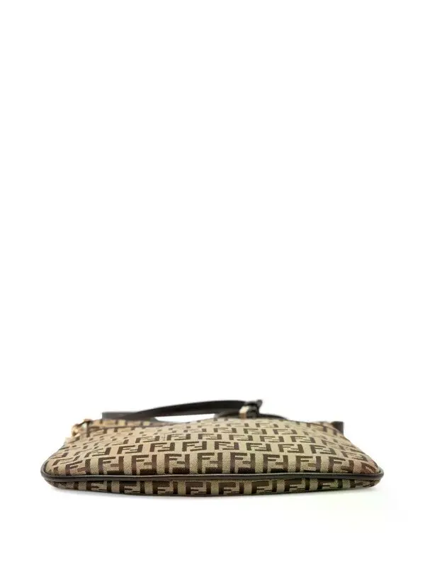 Fendi 2000-2010 Zucchino Forever Crossbody Bag