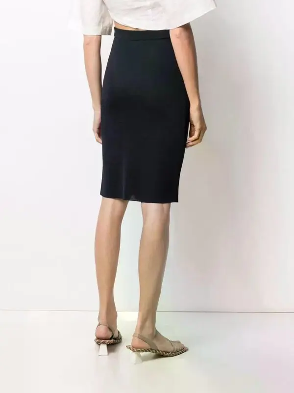 Gianfranco Ferre 1990s Knitted Pencil Skirt