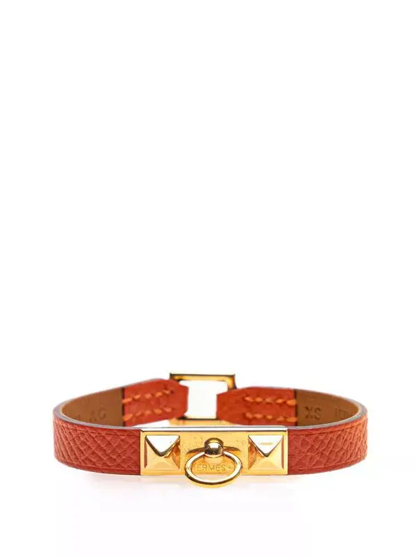 Hermès 2016 Epsom Rivale Mini Bracelet - Gold