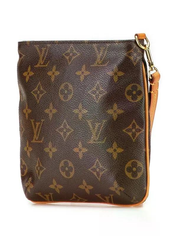 LOUIS VUITTON 2008 Monogram Partition Clutch Bag