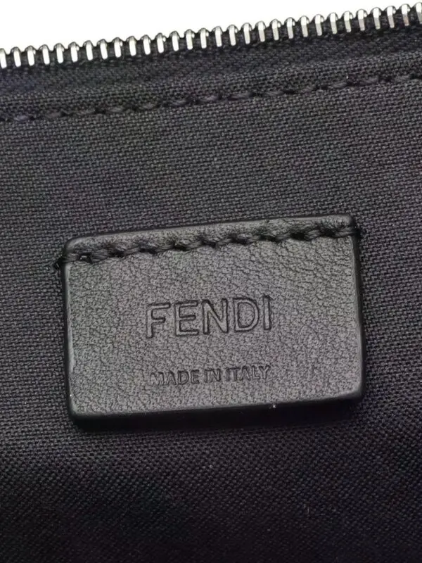 Fendi Jacquard Ff Shopping Tote Bag