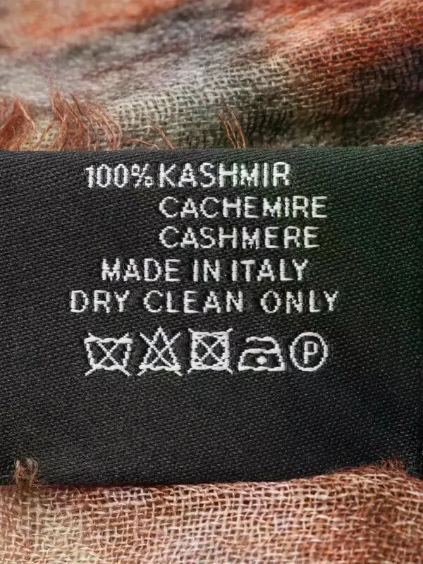 Chanel 20th Century Cc Cashmere Scarf Scarves