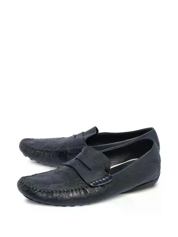 Gucci Classic Gg-debossed Loafers
