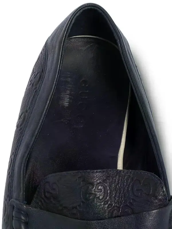 Gucci Classic Gg-debossed Loafers