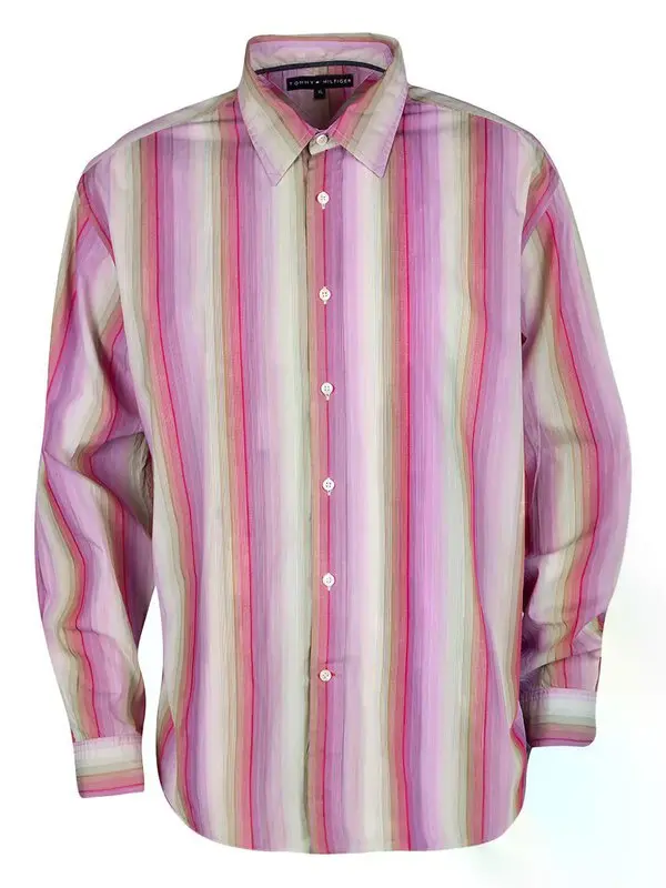 Tommy Hilfiger Striped-pattern Cotton Shirt