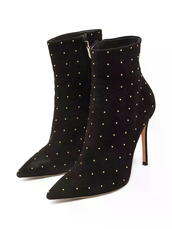 GIANVITO ROSSI 110mm Tyler Stud-embellished Ankle Boots