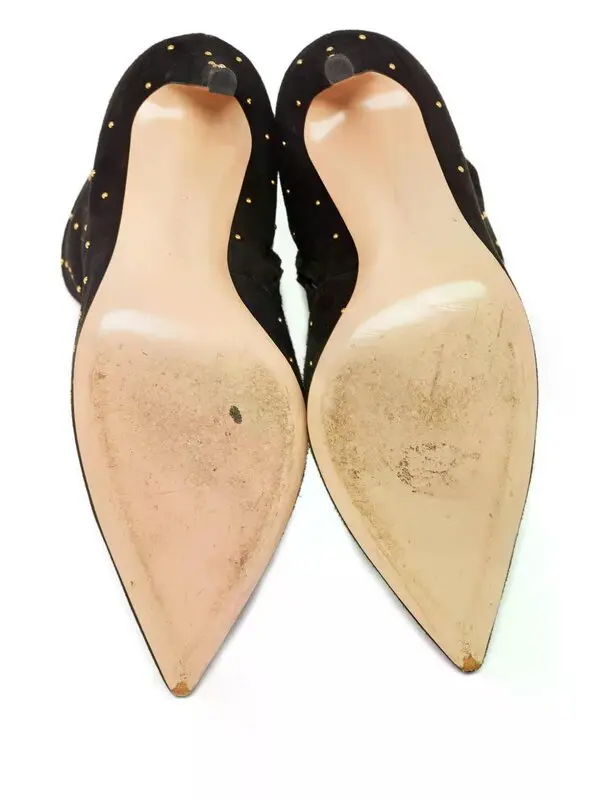 GIANVITO ROSSI 110mm Tyler Stud-embellished Ankle Boots