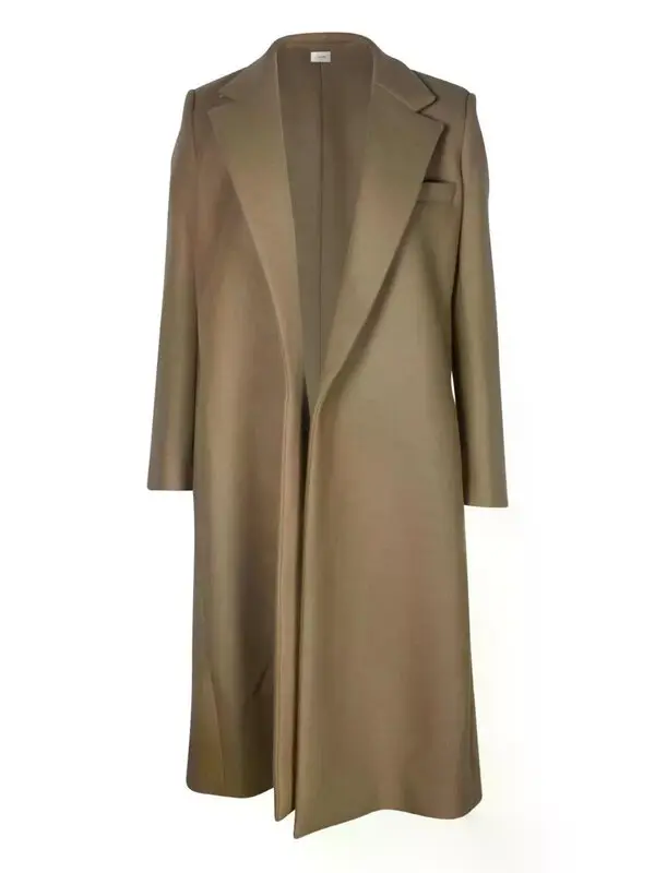 THE ROW Pre-owned Peak-lapel Single-breasted Coat