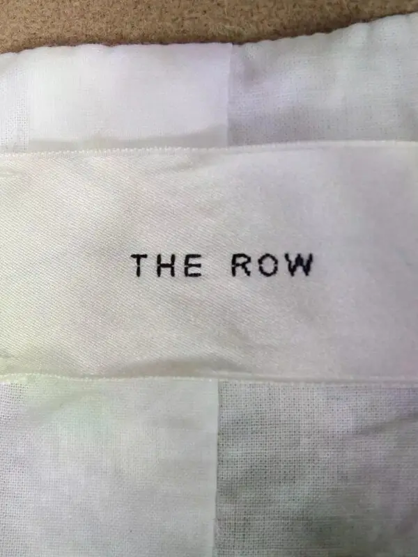 THE ROW Pre-owned Peak-lapel Single-breasted Coat