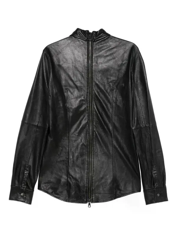 A.N.G.E.L.O. VINTAGE CULT 1990s Button-up Leather Shirt