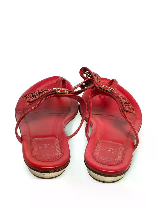Dior Cannage Leather Sandals
