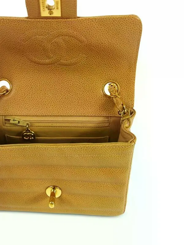 Chanel 1995 Mademoiselle Mini Classic Flap Shoulder Bag