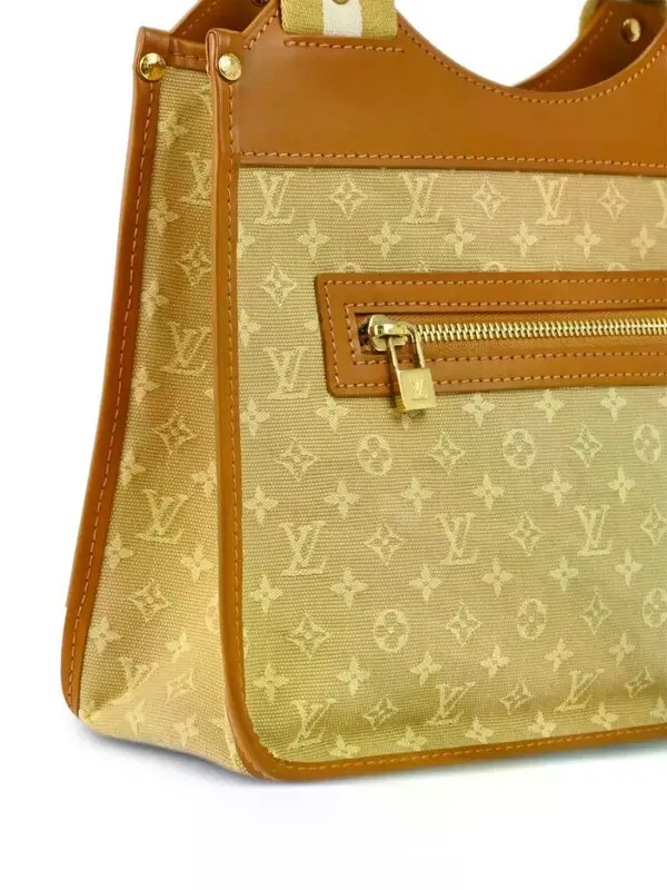 LOUIS VUITTON 2004 Mini Sac Catherine Handbag - Yellow