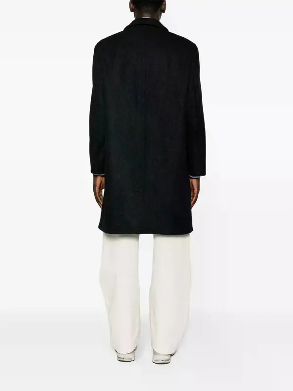 A.N.G.E.L.O. VINTAGE CULT 1990s Single-breasted Maxi Coat - Blue