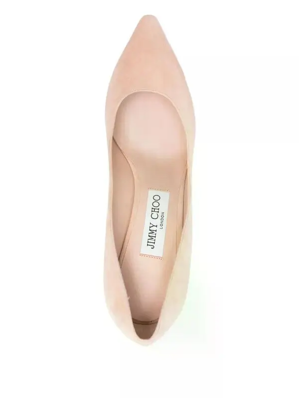 JIMMY CHOO 85mm Romy Pumps - Neutrals