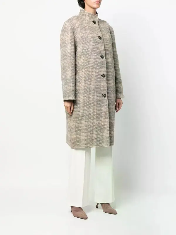 A.N.G.E.L.O. VINTAGE CULT 1960s Checkered Knee-length Coat