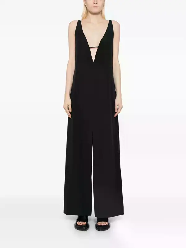 THE ROW V-neck Slip Dress