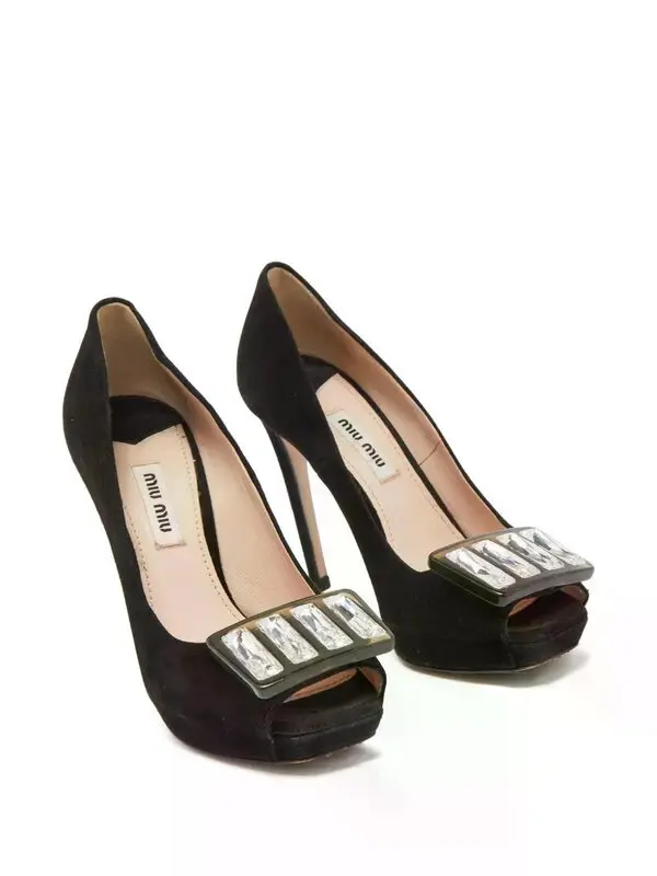 Miu Miu 110mm Crystal-embellished Pumps