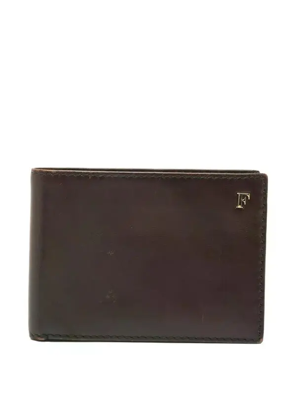 Gianfranco Ferre Leather Bi-fold Wallet - Brown