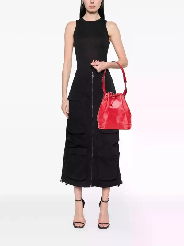 LOUIS VUITTON 1995 Epi Noe Gm Bucket Bag - Red