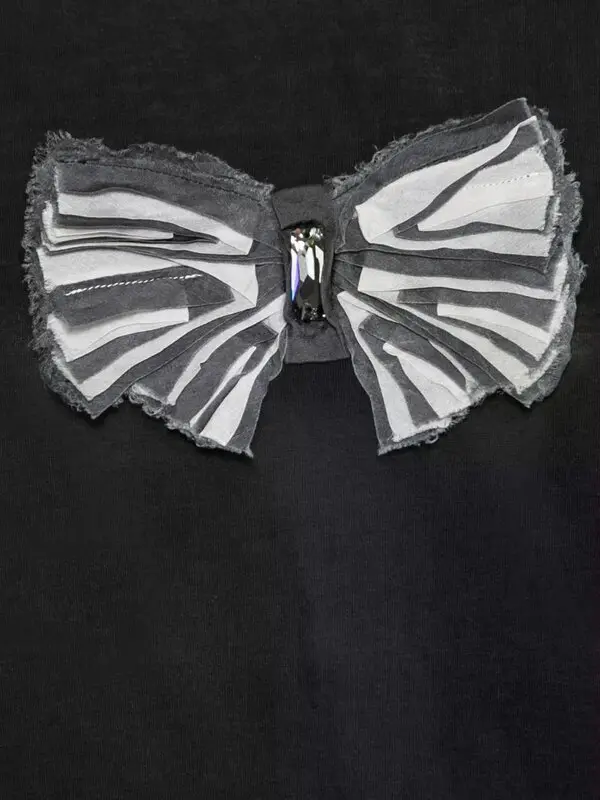 Carolina Herrera Bow-applique T-shirt